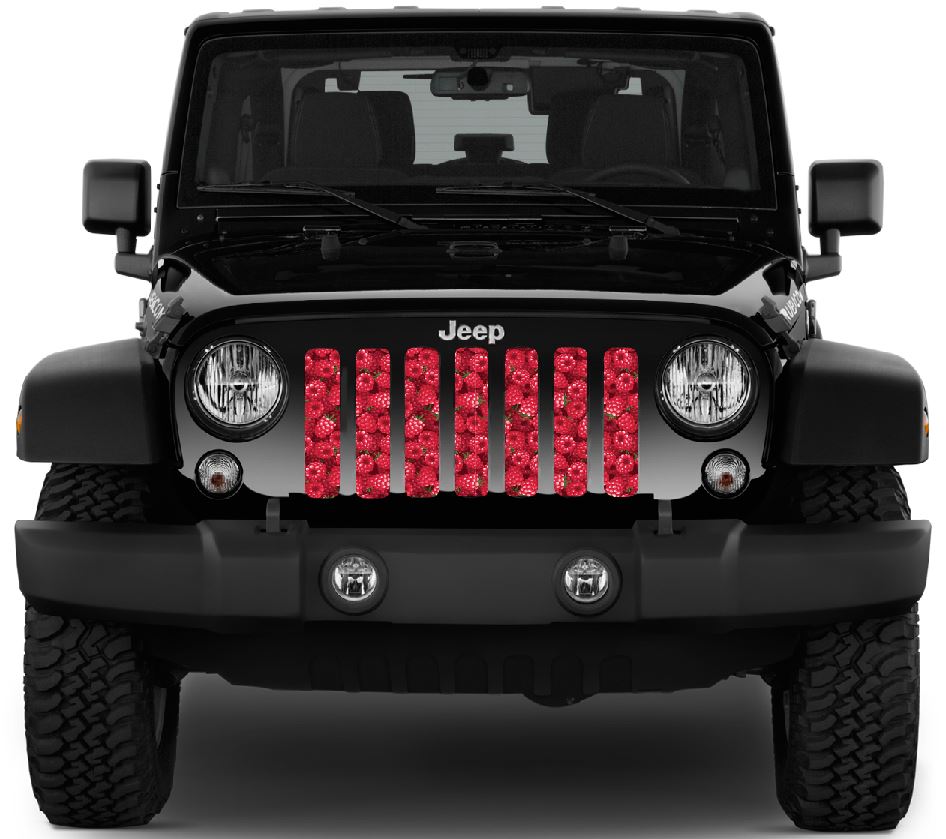Raspberry Fields Jeep Grille Insert | Dirty Acres